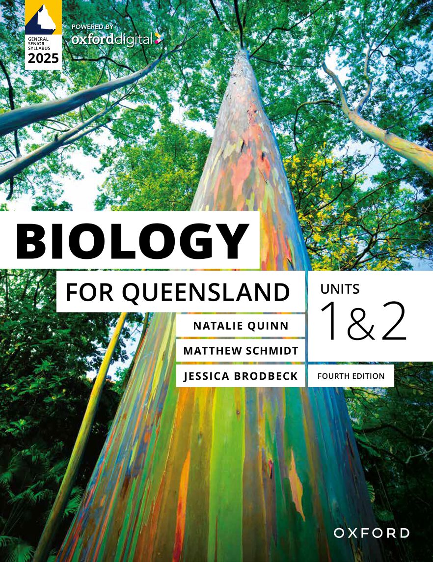 Biology for Queensland 4th Ed Units 1&2 Essential Access + Book 9780190343965 Biology for ...
