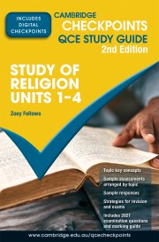 Cambridge Checkpoints QCE Study of Religion Units 1-4 9781009232791 ...
