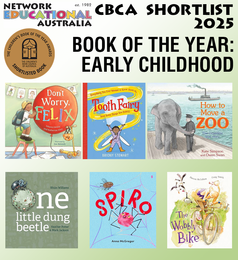 CBCA 2025 Book of the Year: Early Childhood Shortlist Bundle CBCA2025 ...
