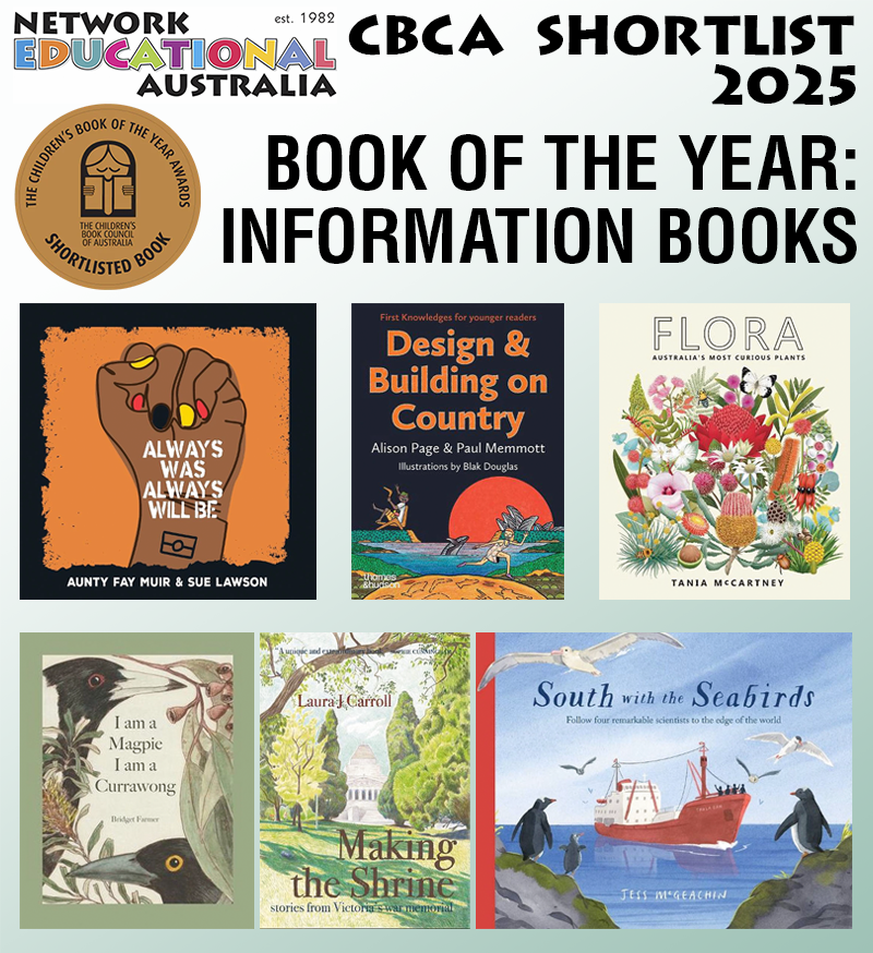 CBCA 2025 Book of the Year: Information Books Shortlist Bundle CBCA2025 ...