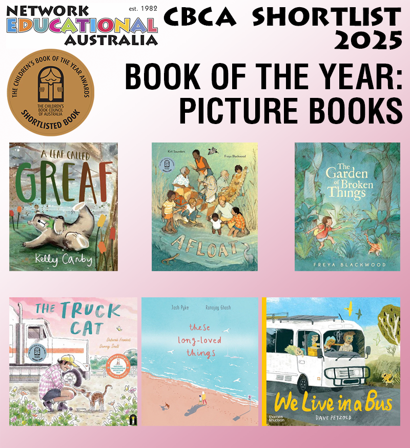 CBCA 2025 Book of the Year: Picture Books Shortlist Bundle CBCA2025-SPB ...