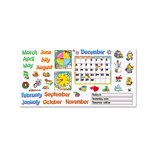 Monthly Calendar With Cling Bulletin Board Set T8302 – Network ...