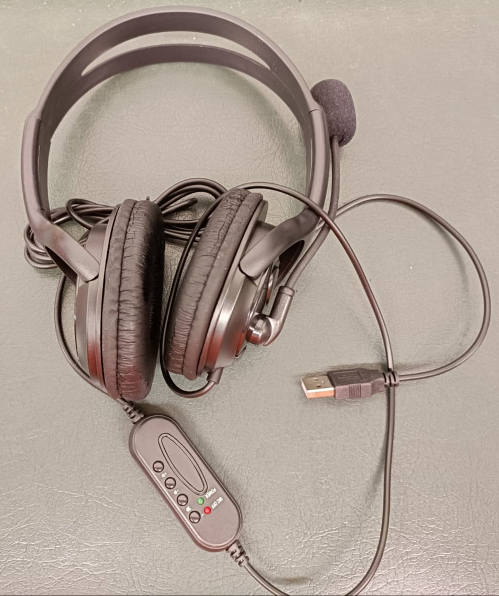 Headset with Microphone & USB Connection – Network Educational Australia