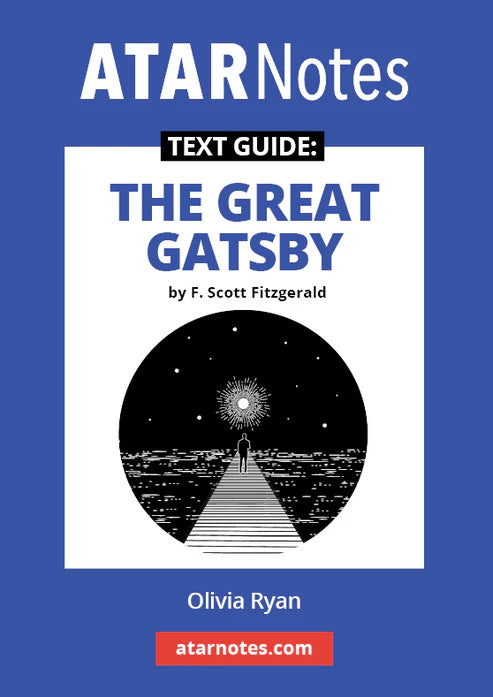 ATAR Notes Text Guide: The Great Gatsby 9781925945331 ATAR Notes ...