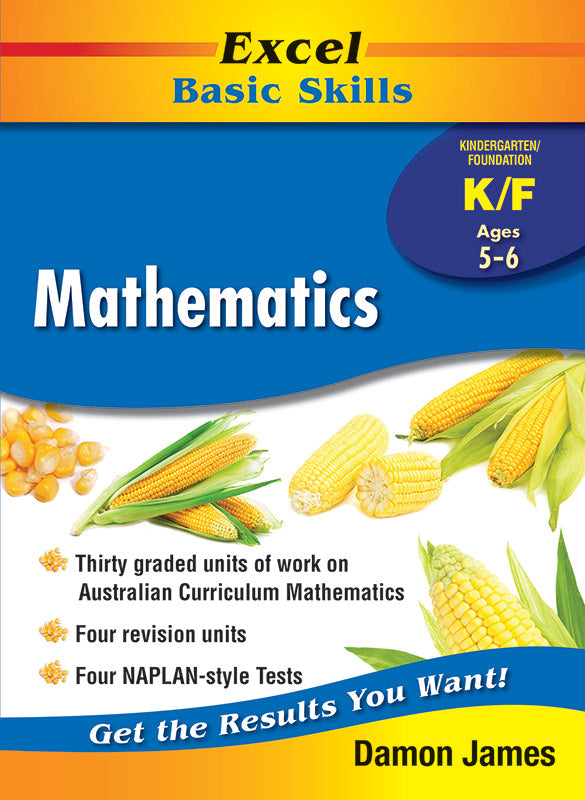 Excel Basic Skills Core Books: Mathematics Kindergarten/Foundation ...