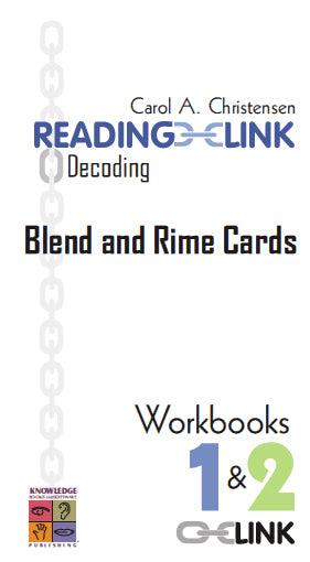 Decoding Blend & Rime Cards Workbooks 1-2 9781741620320 Reading LINK ...