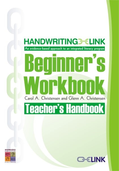 Handwriting LINK Beginner's Workbook Teacher Guide 9781921016042 ...