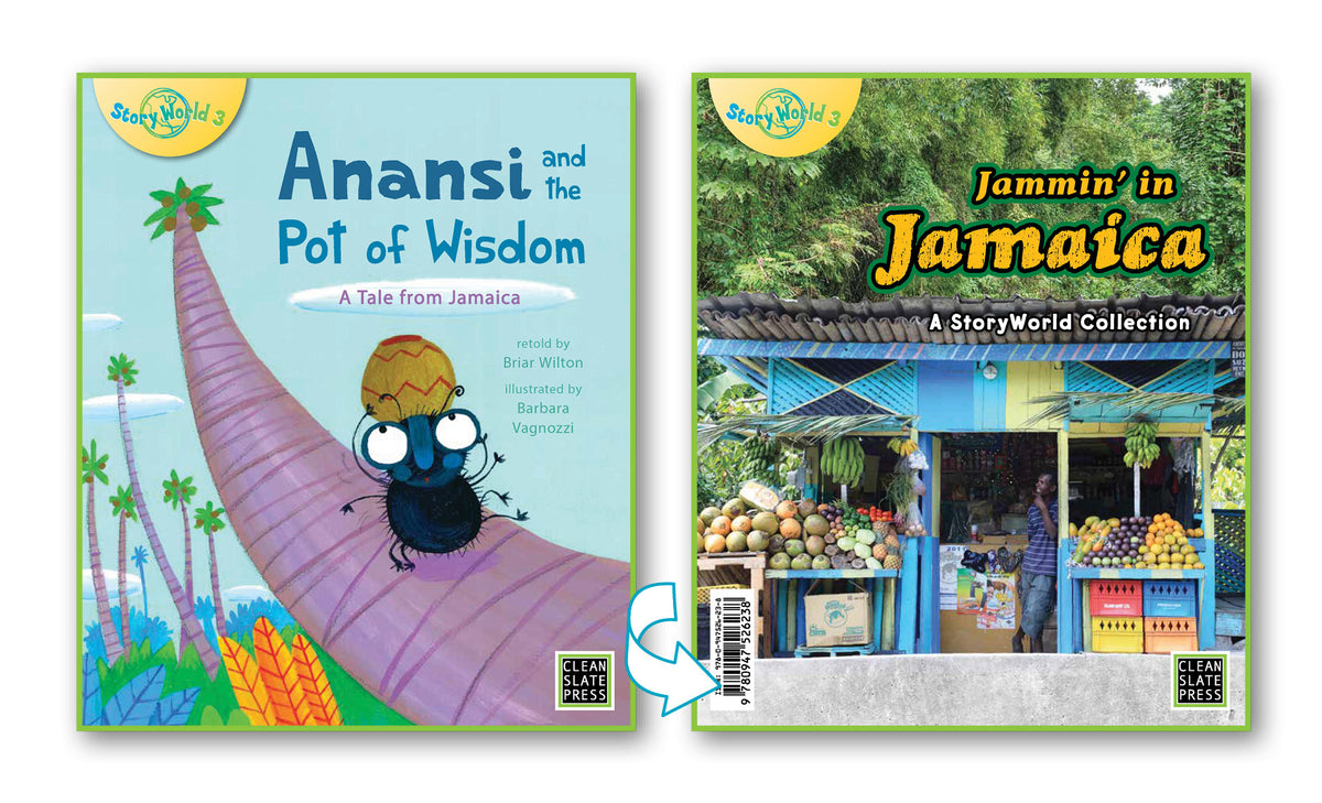 Anansi and the Pot of Wisdom/Jammin' in Jamaica (Jamaica) Big Book ...