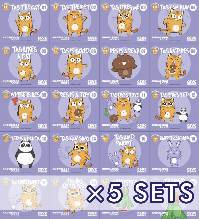 Tas and Friends Set 1 TAS1VP TAS15 – Network Educational Australia