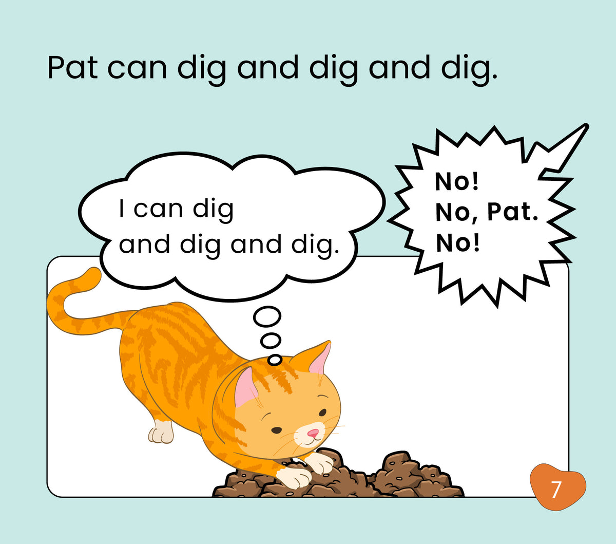 No, Pat, No! 9781761270840 Comic Decodables – Network Educational Australia