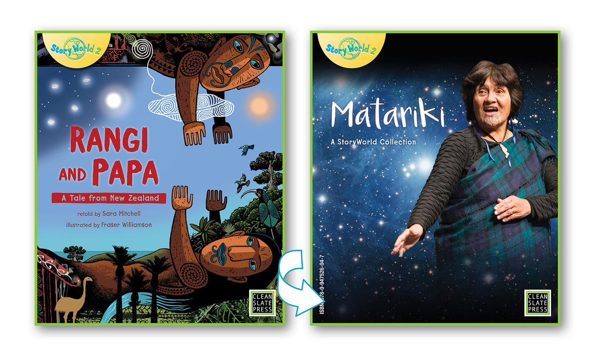 Rangi and Papa/Matariki (New Zealand) Big Book 9780947526191 StoryWorld ...